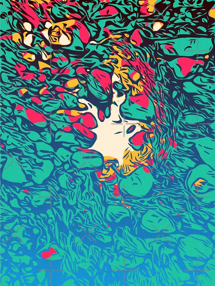 "Springbrook Series ~ Rock Hopping in Green" Poster by jaydeedearness ...