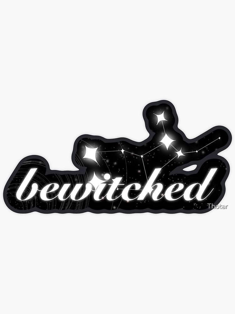 "Bewitched - Bewitched" Sticker for Sale by Thotar | Redbubble