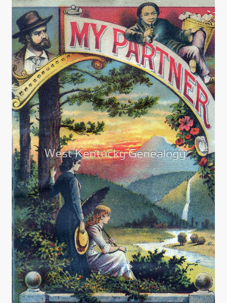 "LOUIS ALDRICH & CHARLES T. PARSLOE IN "MY PARTNER" " Sticker for Sale ...