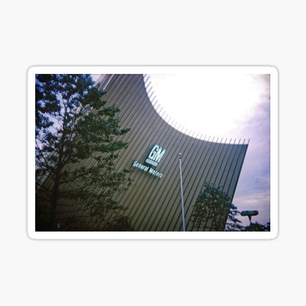 "GM Futurama" Sticker for Sale by woodeye518 | Redbubble