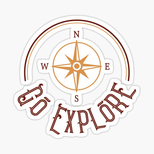 "compass" Sticker by shiranthathilak | Redbubble