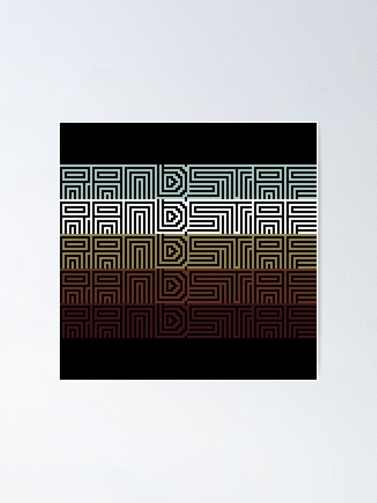 "GRANDSTAFF" Poster for Sale by Itchyicoclub | Redbubble