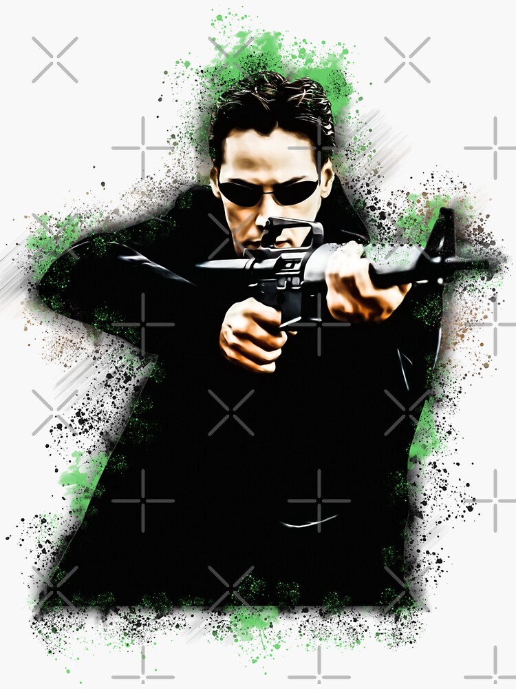 "Neo" Sticker by Animob | Redbubble