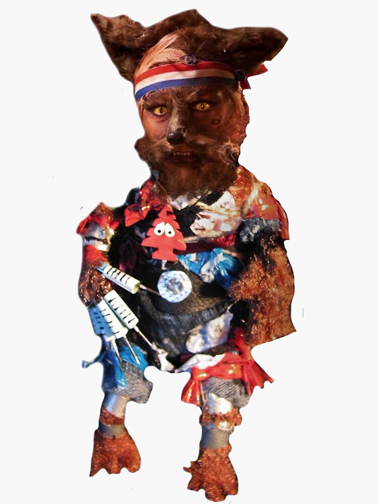 "Crack fox" Sticker by Glinda-39 | Redbubble