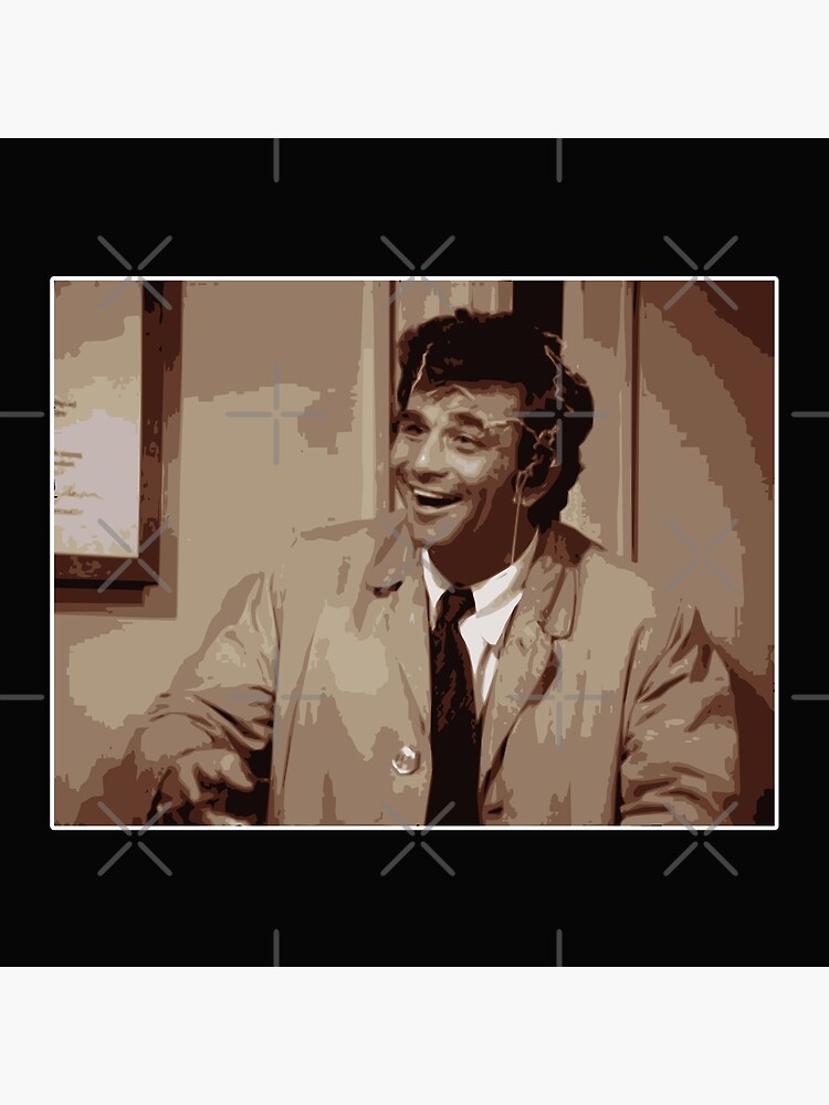 "Columbo Celebrating" Poster for Sale by Baltazar93100 | Redbubble