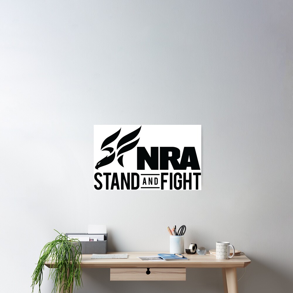 "NRA 9mm Guns Logo" Poster by MarcoD | Redbubble