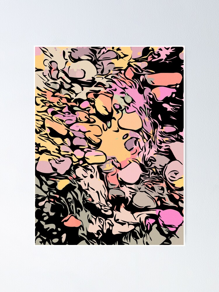 "Springbrook Series ~ Rock Hopping in Bubblegum" Poster by ...