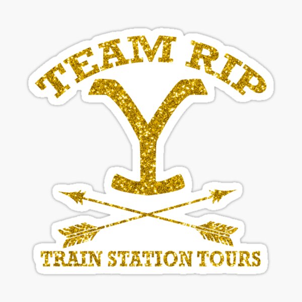 "Rip, Team Rip, Train Station Shirt Essential T-Shirt" Sticker by ...