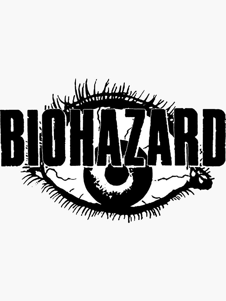"Biohazard (Resident Evil) — Beta Eye" Sticker for Sale by Jonathan ...