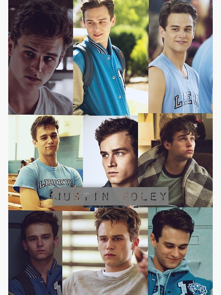 "Brandon Flynn aka Justin Foley" Poster for Sale by AESTHETICMEN ...