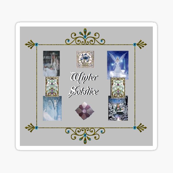 Pagan Winter Solstice Stickers | Redbubble
