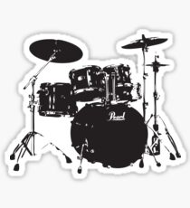 Drum Stickers | Redbubble