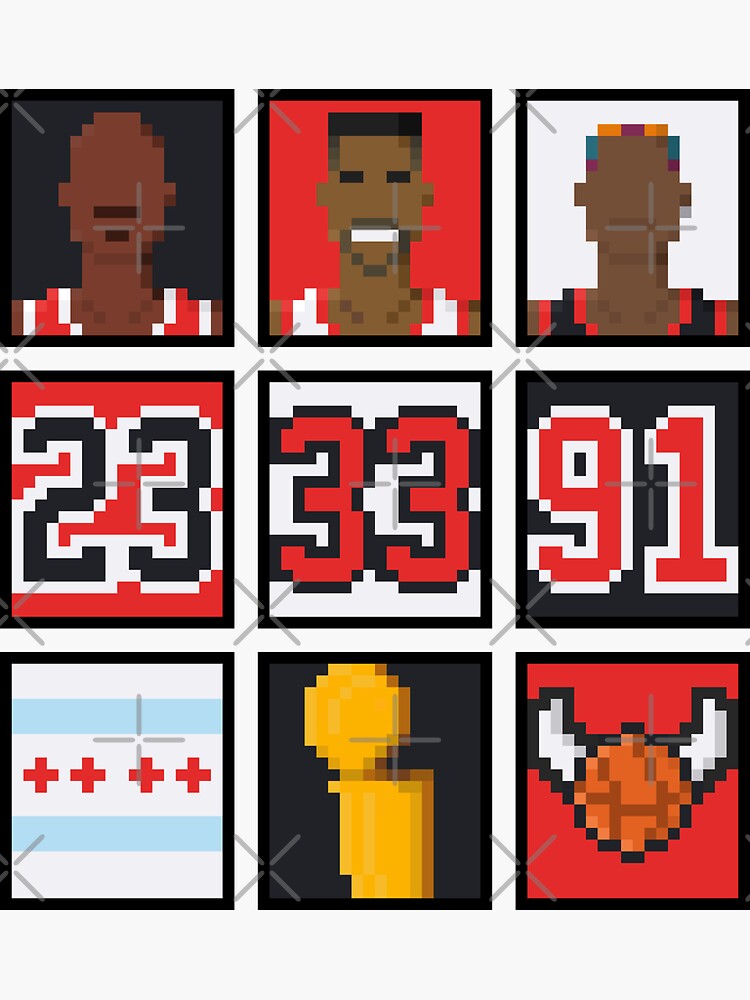 "Chicago Legends" Sticker by CalumMargetts | Redbubble