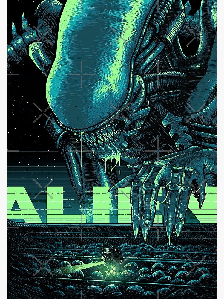 "Alien (1979)" Poster for Sale by AlienFanArt | Redbubble