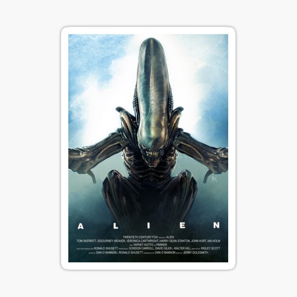 "Alien (1979)" Sticker by AlienFanArt | Redbubble