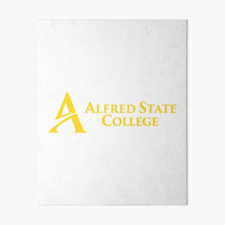 "alfred state athletics logo" Art Board Print by fabianrey | Redbubble
