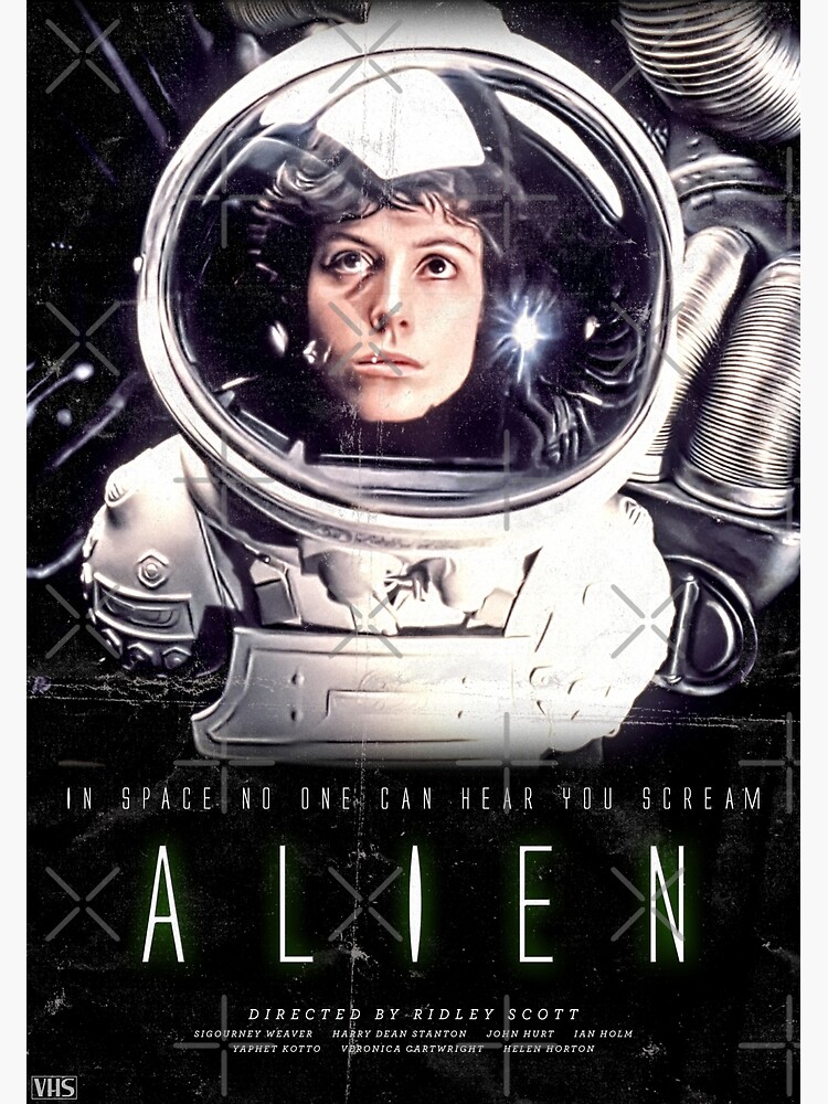 "Alien (1979)" Poster by AlienFanArt | Redbubble