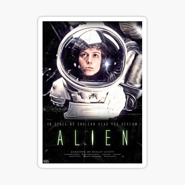 "Alien (1979)" Sticker by AlienFanArt | Redbubble