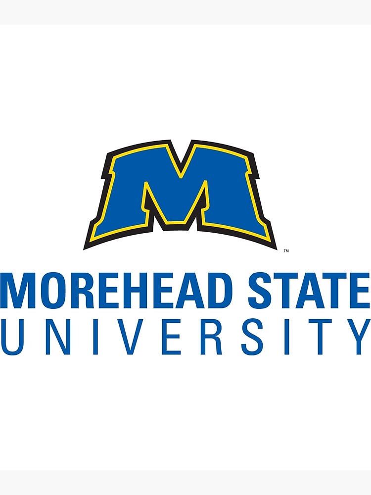 "morehead state university logo" Poster for Sale by fabianrey | Redbubble
