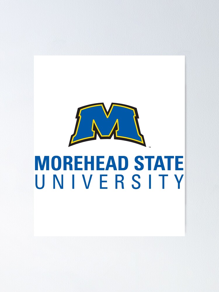 "morehead state university logo" Poster for Sale by fabianrey | Redbubble