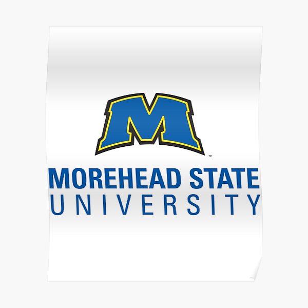 "morehead state university logo" Poster for Sale by fabianrey | Redbubble