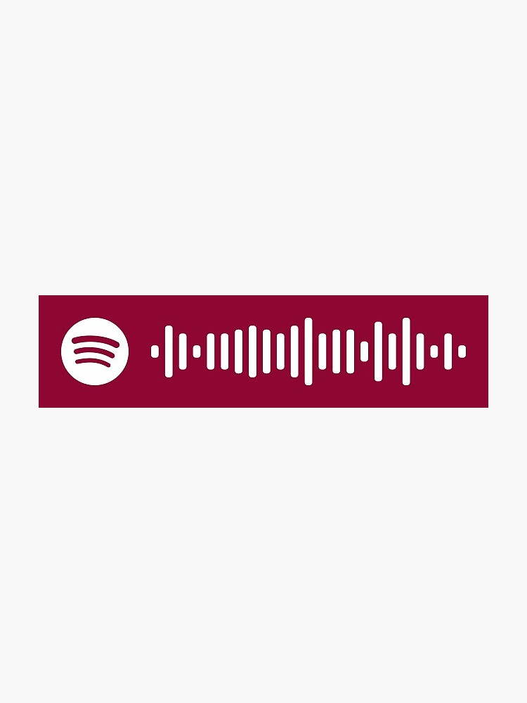 "forever winter (taylor's version) - taylor swift spotify code" Sticker ...