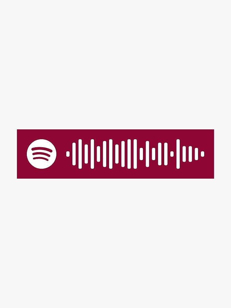 "holy ground (taylor's version) - taylor swift spotify code" Sticker by ...