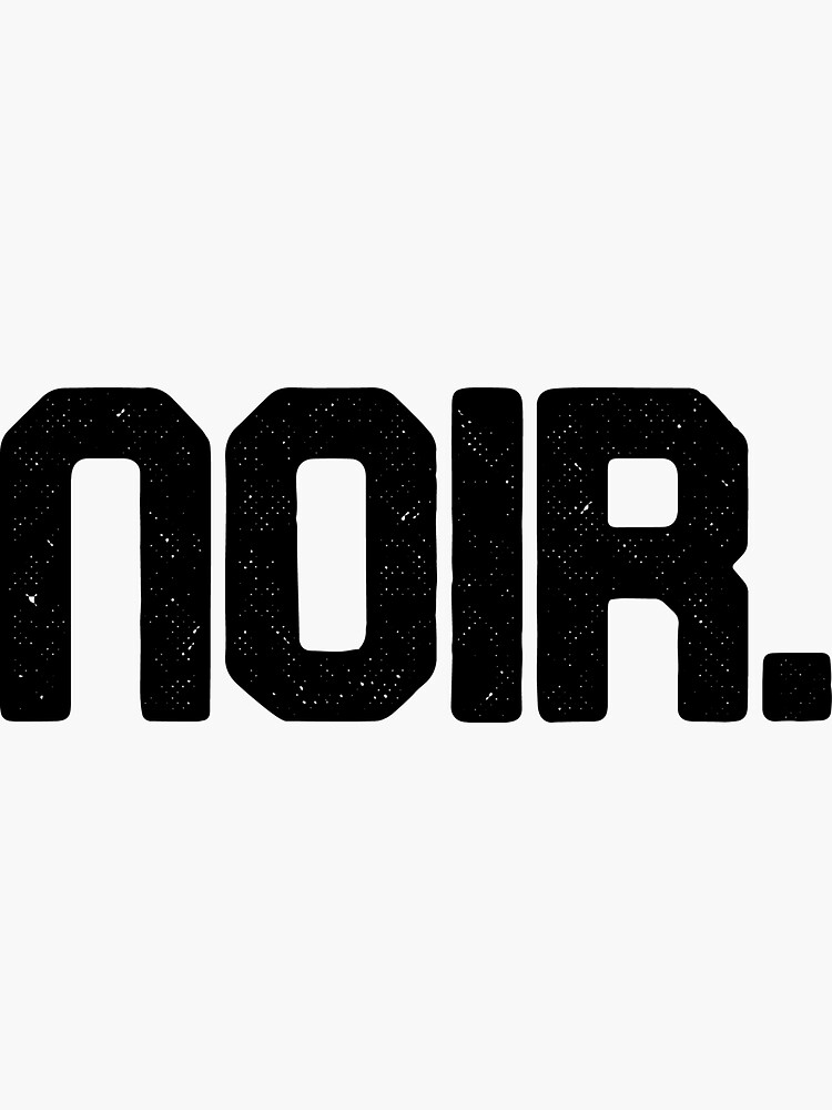 "noir. French word meaning black. Minimalist chic simple fashion ...
