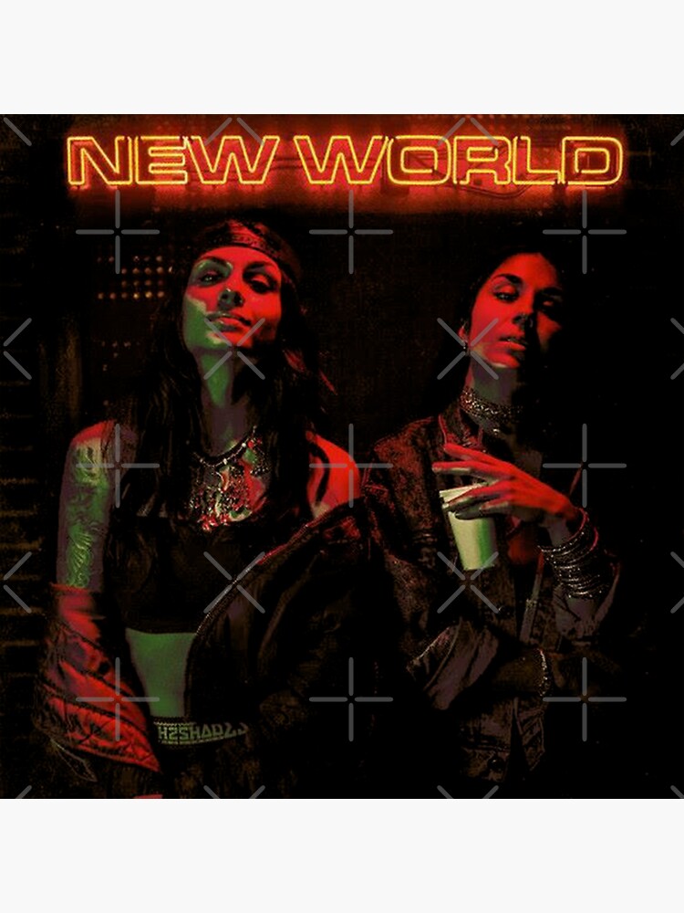 "New World" Sticker by LaraDaniellee | Redbubble