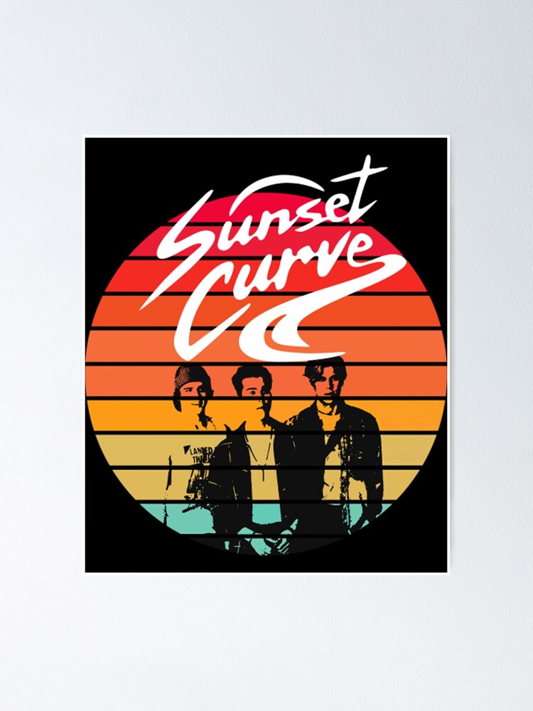 "Sunset curve shirt Julie and phantoms sunset curve band T-Shirt ...