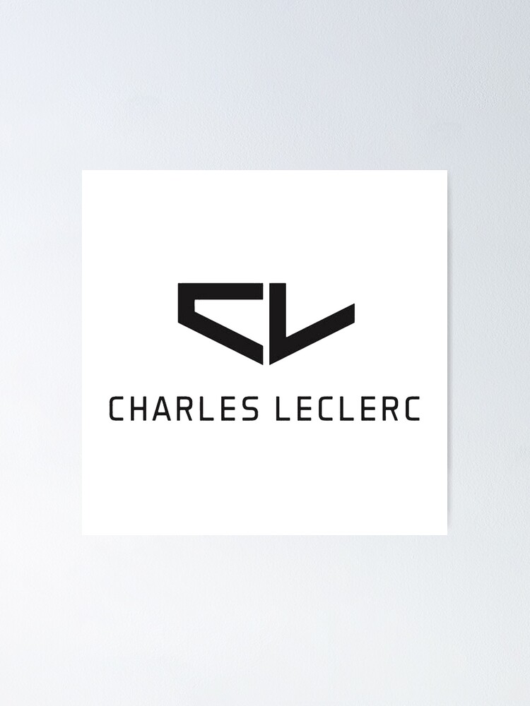 "Charles Leclerc-Logo" Poster von cse313 | Redbubble