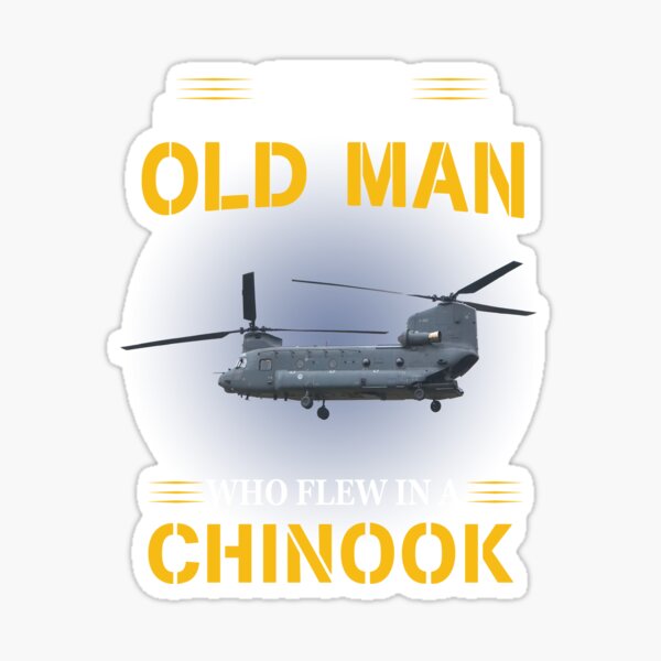 "Boeing ch 47 chinook- Chinook boeing ch-47" Sticker for Sale by ...