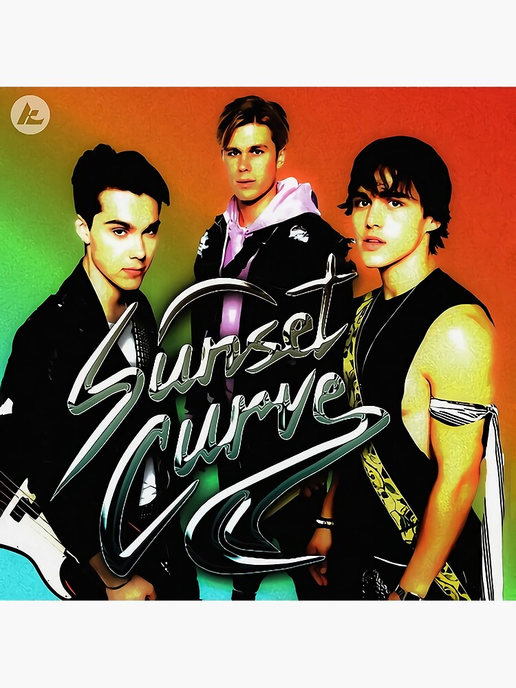 "Sunset Curve Album Cover" Poster for Sale by paratolmakg | Redbubble