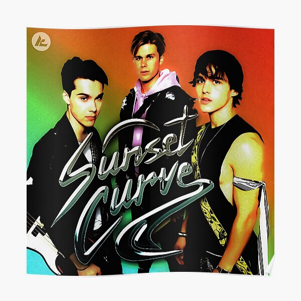 "Sunset Curve Album Cover" Poster for Sale by paratolmakg | Redbubble