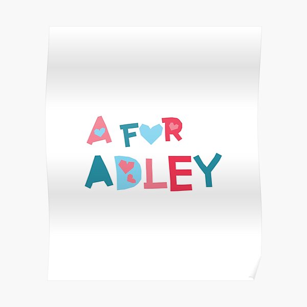 "adley unicorn little girl" Poster for Sale by Julia-Jeon | Redbubble