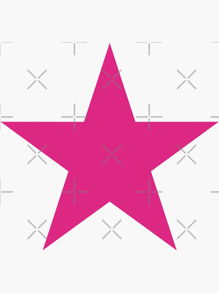 "Single star" Sticker by oddlygreat | Redbubble