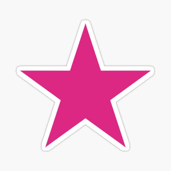 "Single star" Sticker by oddlygreat | Redbubble