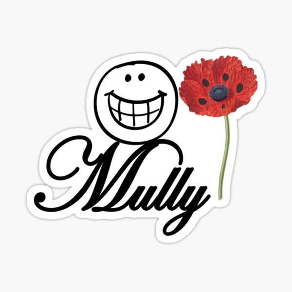 "MULLY.mully rose emoji 2 " Sticker by RosarioSono | Redbubble