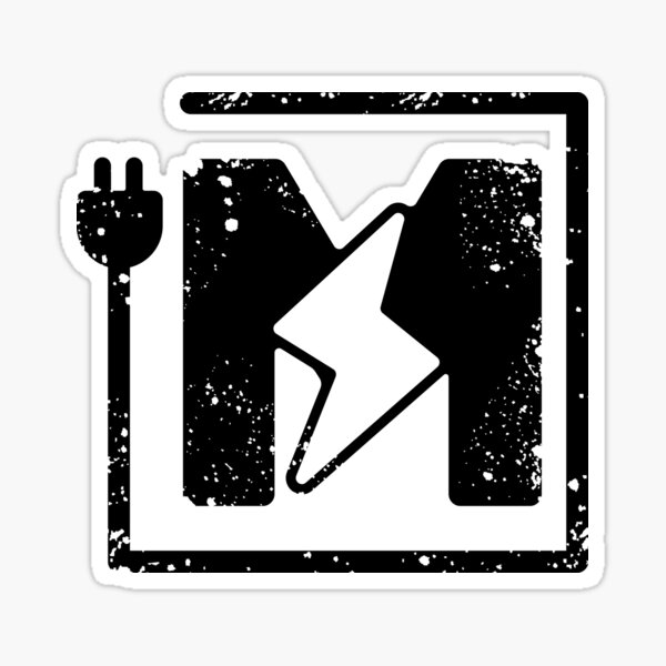 "Electrical letter M | Electrician or Electrical Engineer name initial ...