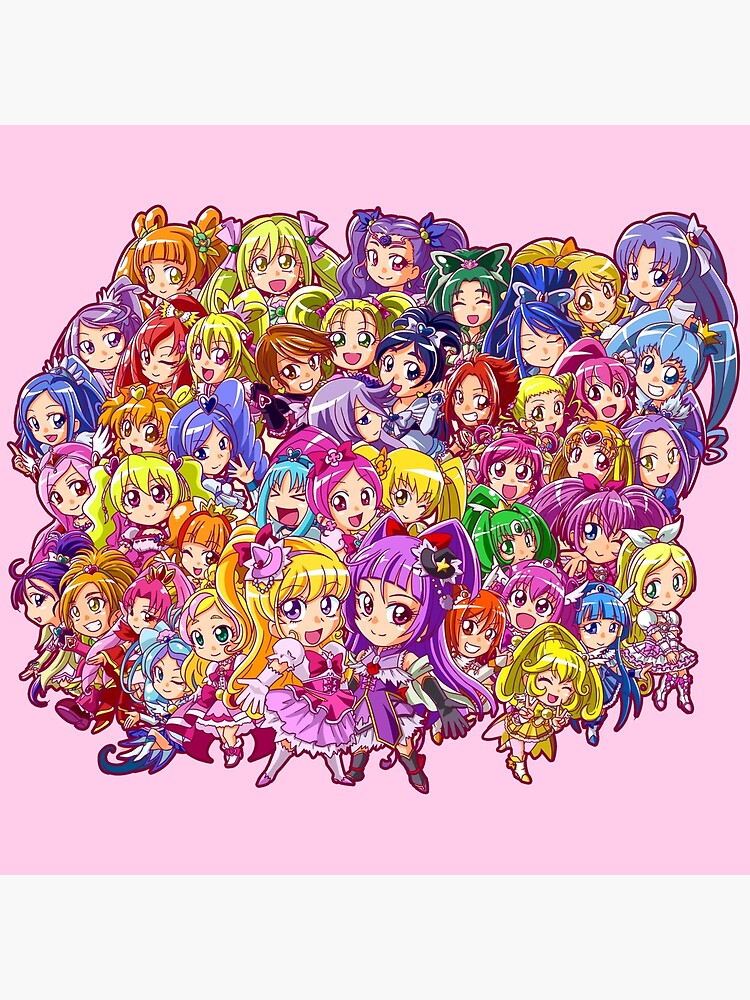 "Precure All Stars - Chibi Power - Fairy Tales " Poster by ...