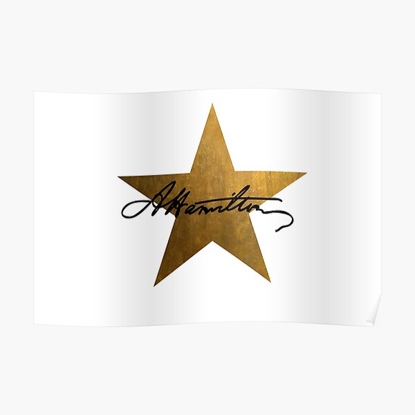 Hamilton Musical Posters | Redbubble