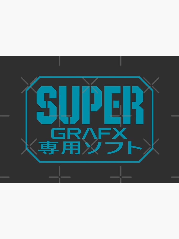 "Super Grafx Japan Logo" Poster for Sale by RubenCRM | Redbubble