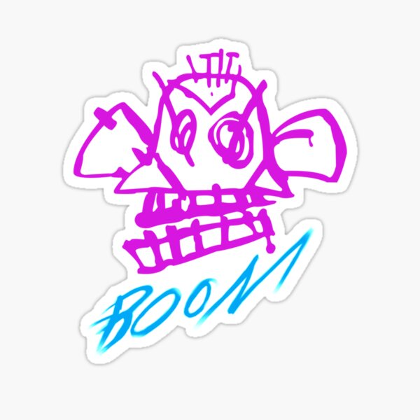 "boom monkey boom jinxed Essential T-Shirt" Sticker for Sale by ...