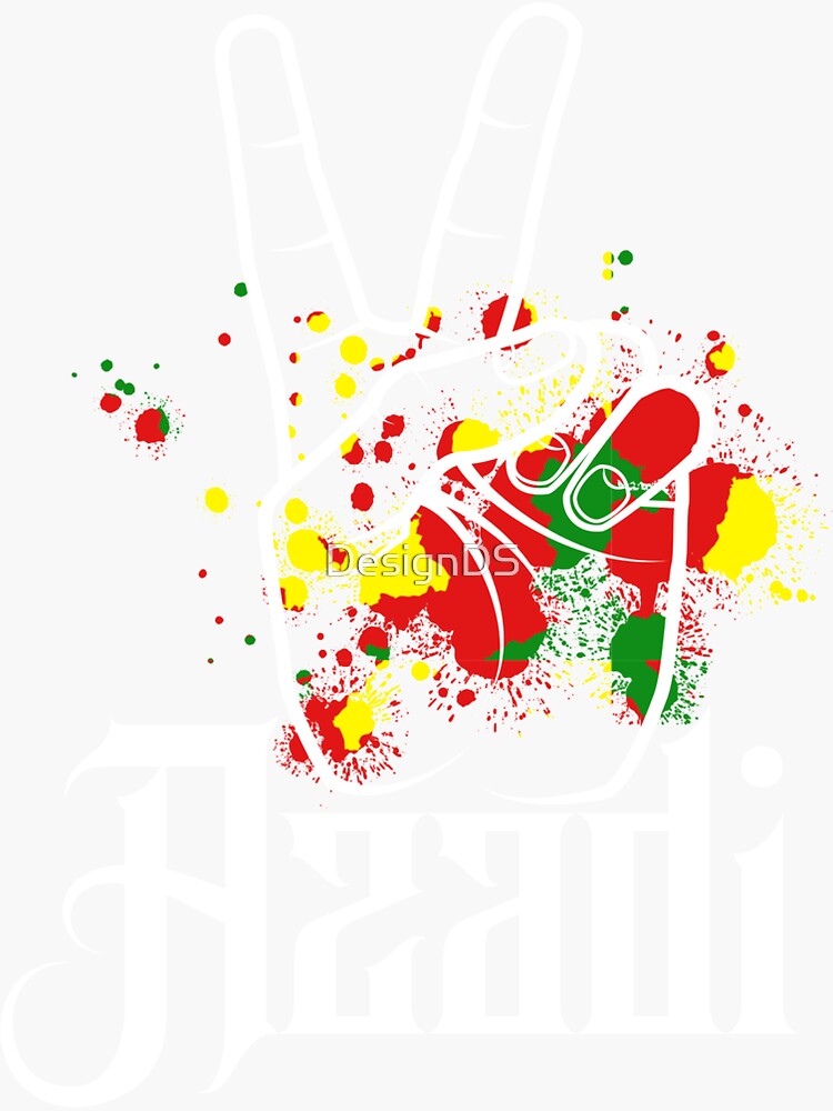 "Azadi-Kurdistan" Sticker by DesignDS | Redbubble