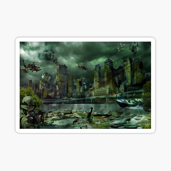 "Brisbane Siege" Sticker for Sale by darylfrakes | Redbubble