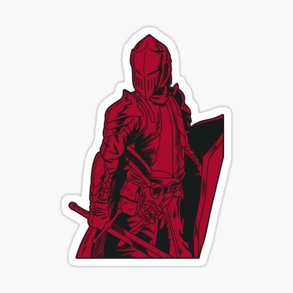 "Medieval Knight" Sticker by TaylorMDesign | Redbubble