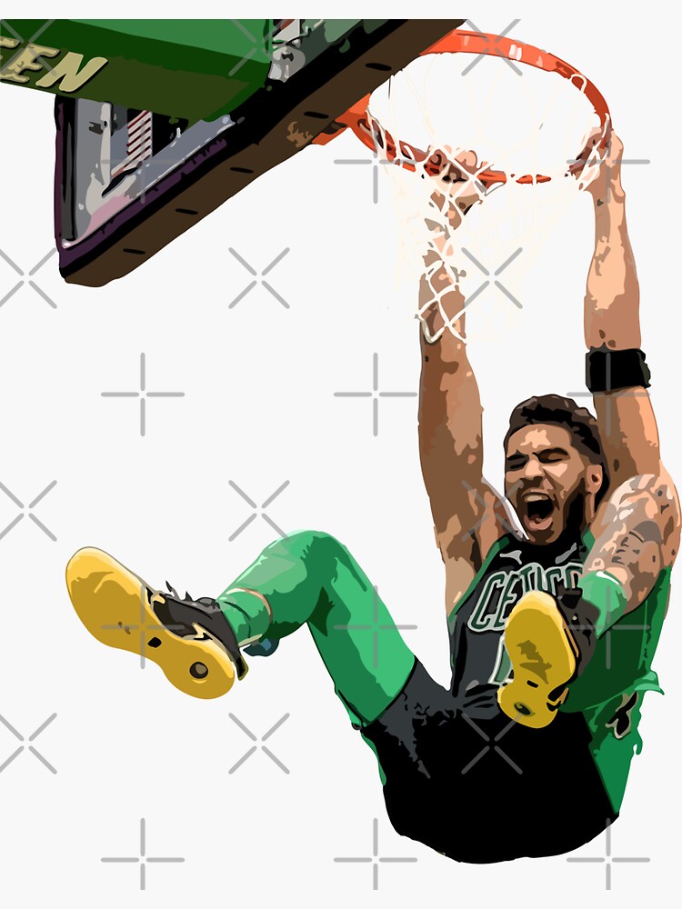 "Jayson Tatum" Sticker by raffrasta | Redbubble