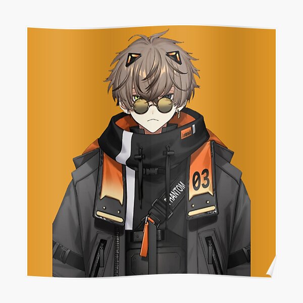 "Alban knox Alban - Nijisanji - Nijisanji En" Poster by FaiqaIftikhar22 ...