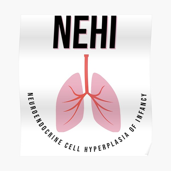 "NEHI Neuroendocrine Cell Hyperplasia of Infancy logo with Lungs photo ...