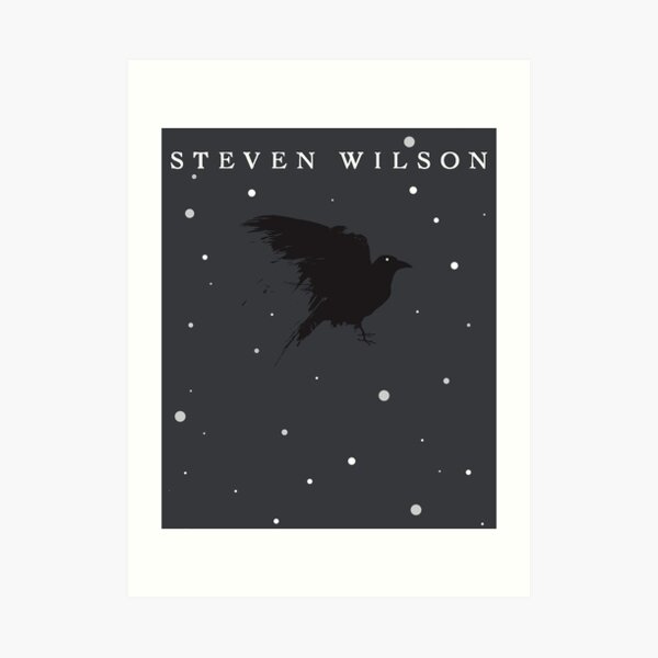 "Steven Wilson raven design for real fans" Art Print for Sale by KetyKa ...